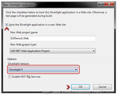 How to create a Silverlight 5 Project? | Kunal Chowdhury